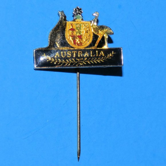 Jewelry | Vintage Australia Coat Of Arms Brooch Stick Pin Aussie ...